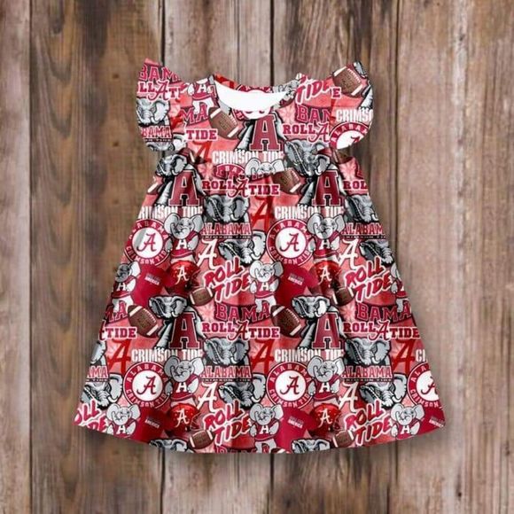 Cuteness Everywhere | Dresses | Newalabama Crimson Roll Tide Dress ...